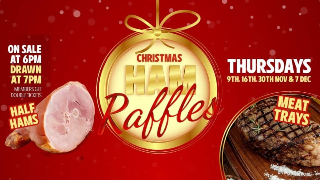 Christmas Ham Raffles - Club Singleton